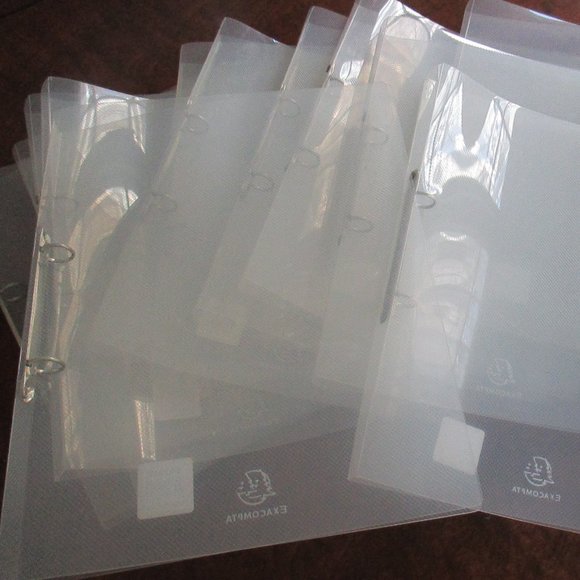 Exacompta | Office | 2 Clear 2ring Document Binder Covers Exacompta ...